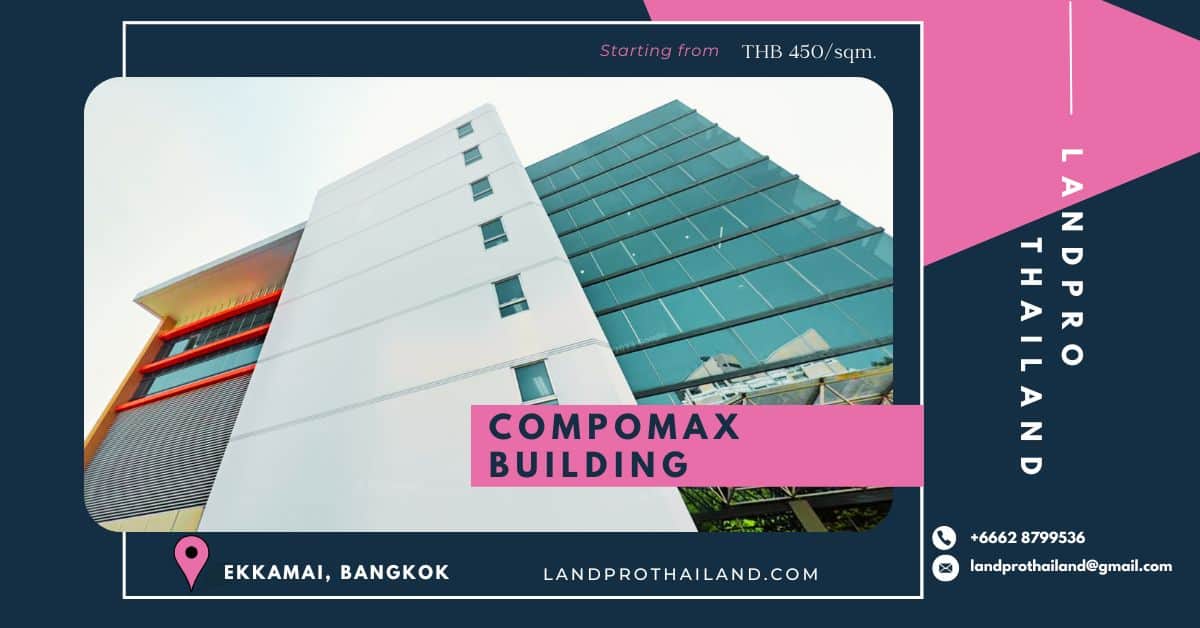 Office Spaces in Compomax Building at Ekkamai - LandPro Thailand