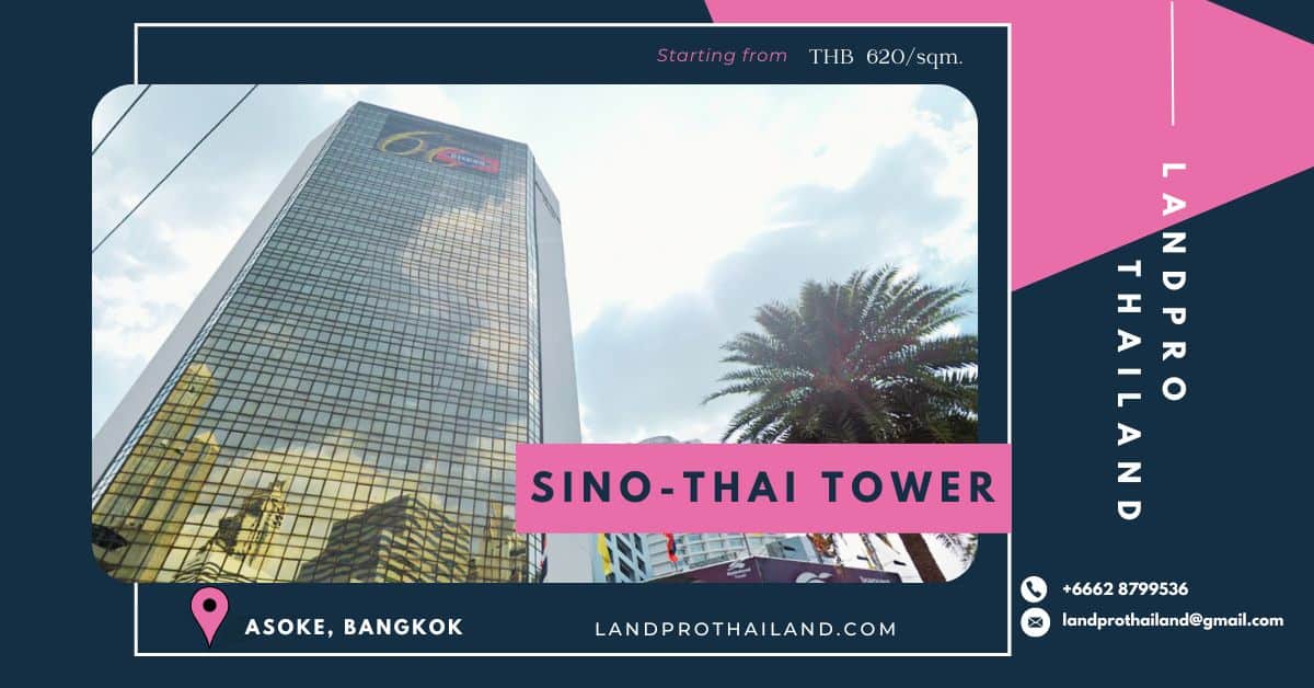 Office Spaces in Sino-Thai Tower (ชิโน-ไทย ทาวเวอร์) at อโศก - LandPro ...