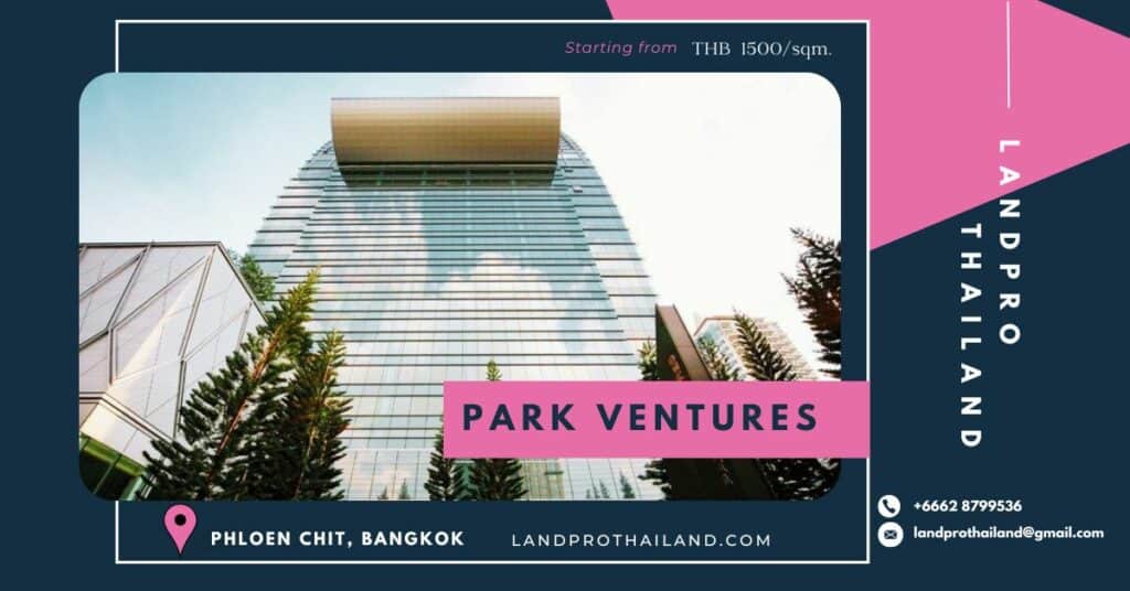 Office Spaces in Park Ventures Ecoplex at Ploenchit - LandPro Thailand